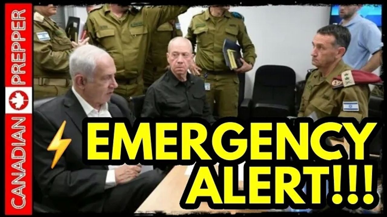 Nate Polson:⚡ALERT - Netanyahu in Bunker, Mass Power Outage ...