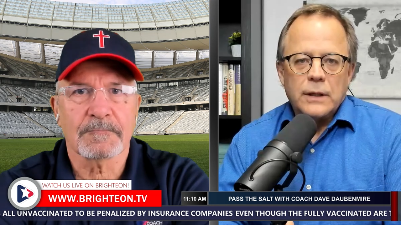 1/10/2022 Pass the Salt with Coach Dave Daubenmire Ft. Mark Harrington ...