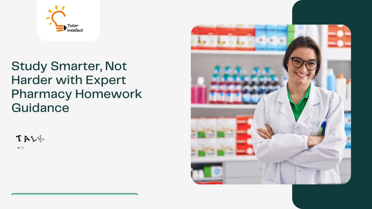 Master Your Pharmacy Coursework with Expert Homework Help - Brighteon.com