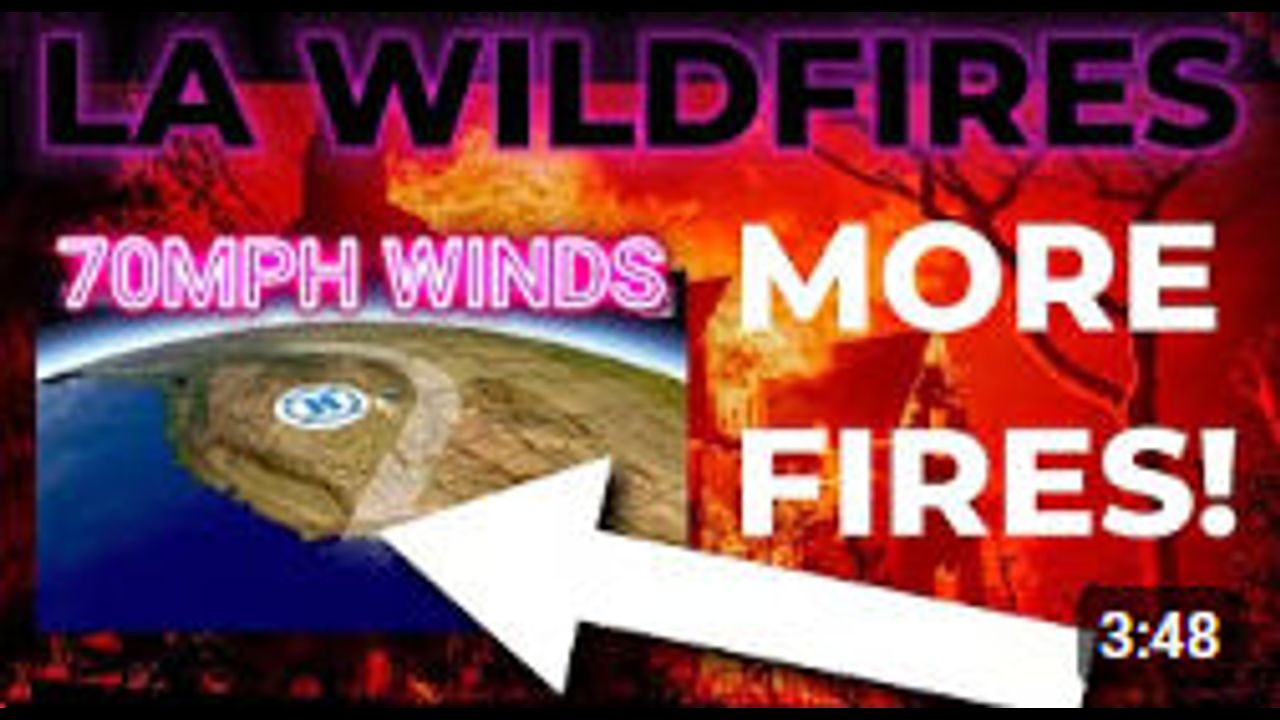 🚨WILDFIRE *UPDATE* HURRICANE-Force Winds To CALI! ARSON & DEW's ...