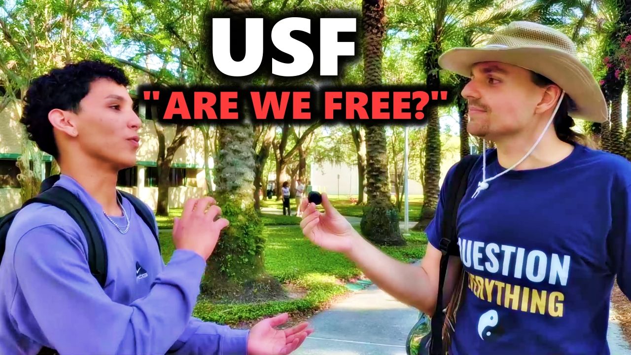 Asking College Students, "Are We Truly Free?" - EMPOWER THE ERA - Brighteon.com