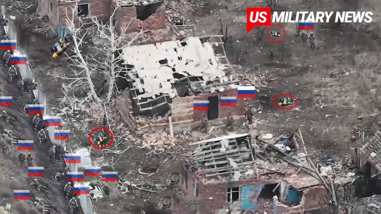 Horrifying Moments! Watch How Ukraine's Thermobaric Drones Blast ...