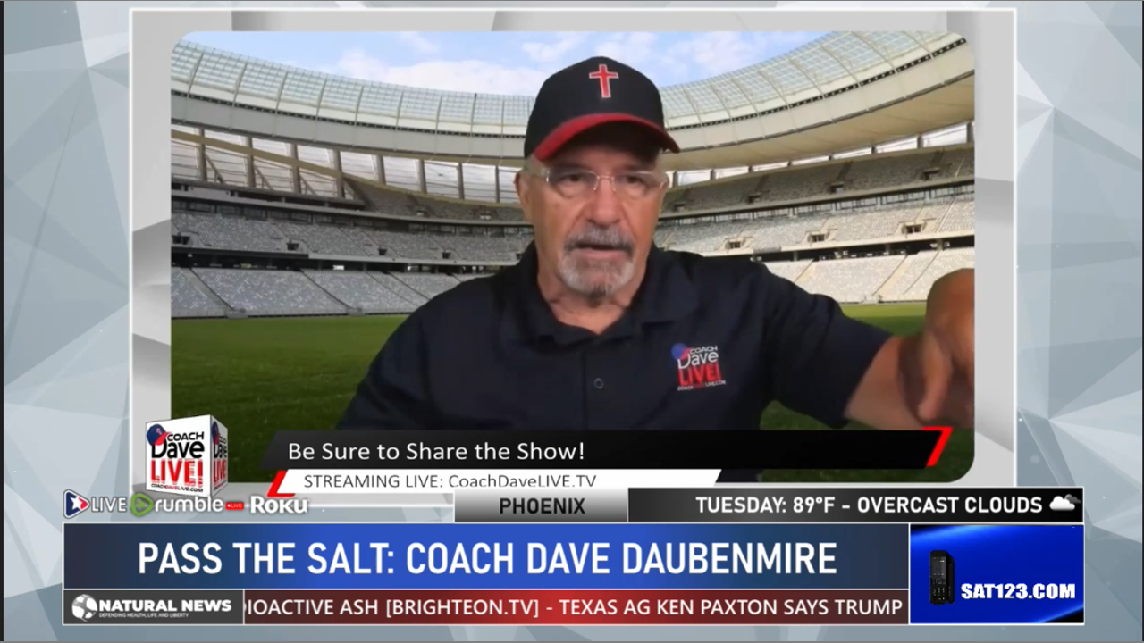 6/3/2024 Pass The Salt: Coach Dave Daubenmire - Brighteon.com