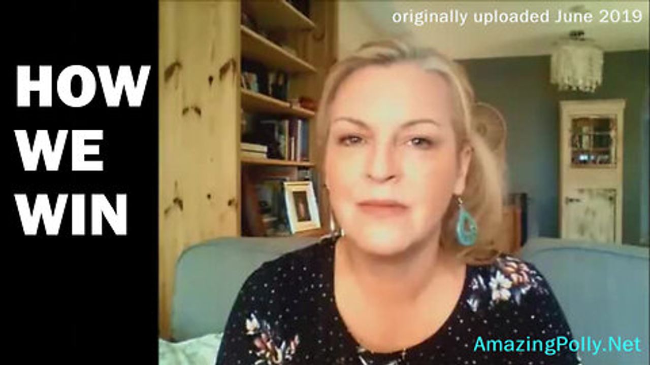 Amazing Polly, 11.21.23, Tuesday, HOW WE CAN WIN - But you're not going ...