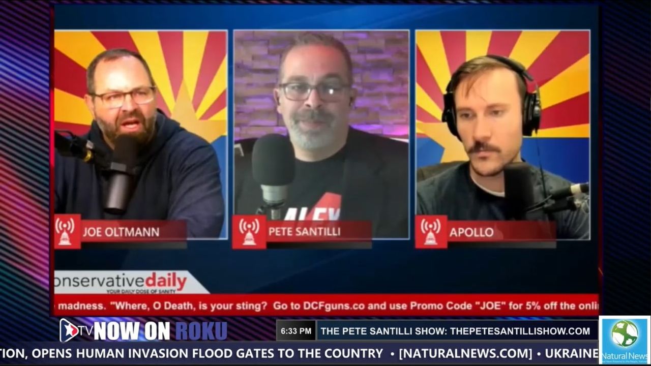 11/21/2022 The Pete Santilli Show ft. Joe Oltmann & Apollo - Brighteon.com