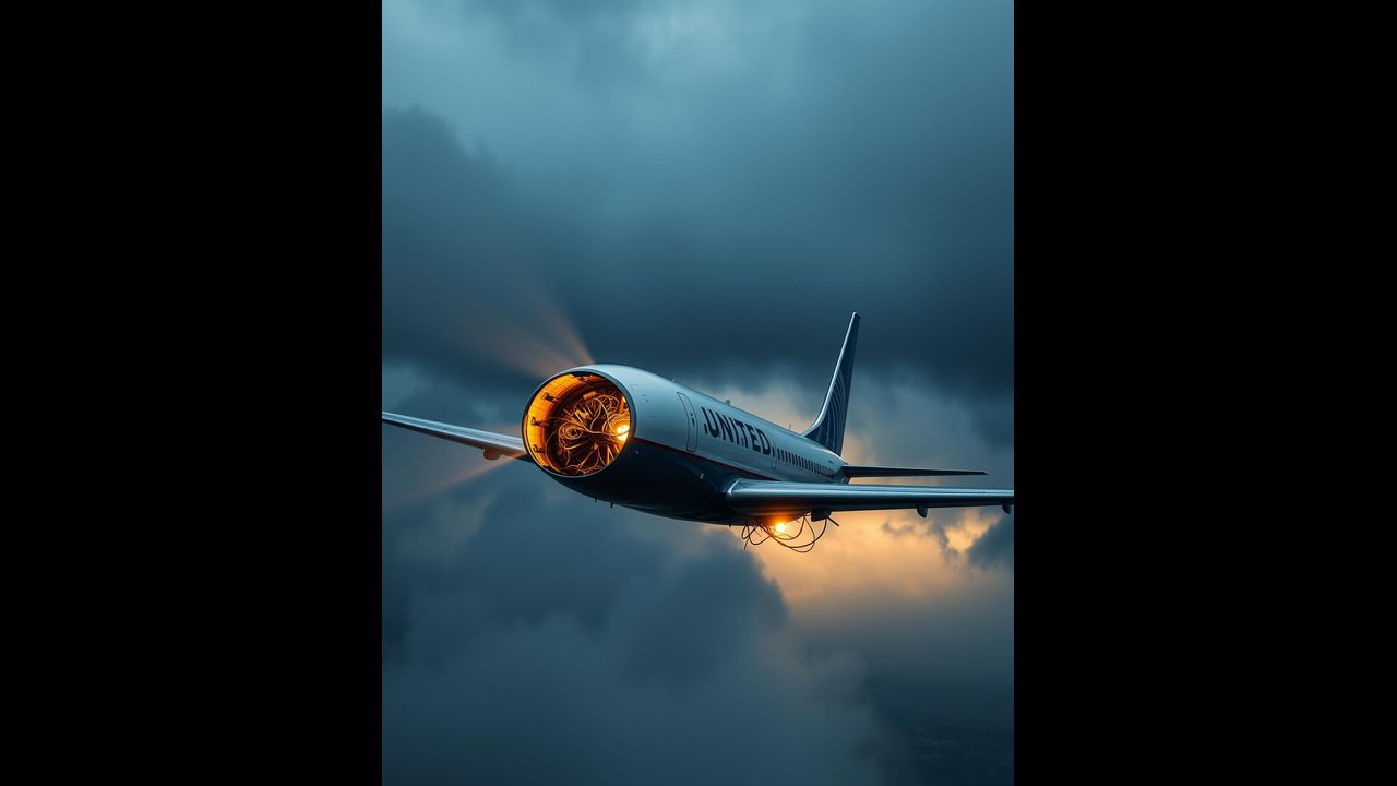 United Airlines Flight UA108 Declares Mayday After Engine Failure ...