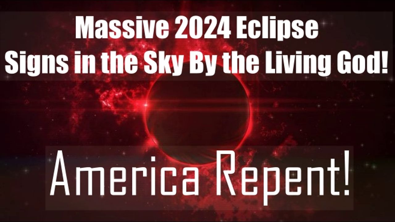 Eclipse 2024 Will Cross Over 7 US Locations Named Nineveh! Signs in the ...