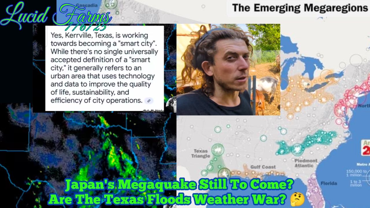 Japan's Megaquake Still To Come? Are The Texas Floods Weather War? 🤔 7 ...
