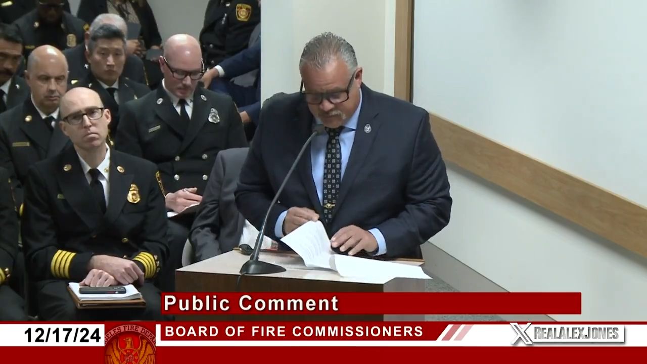 LA Fire Captain Who Warned Of Impending Fire Storm Blows The Whistle ...