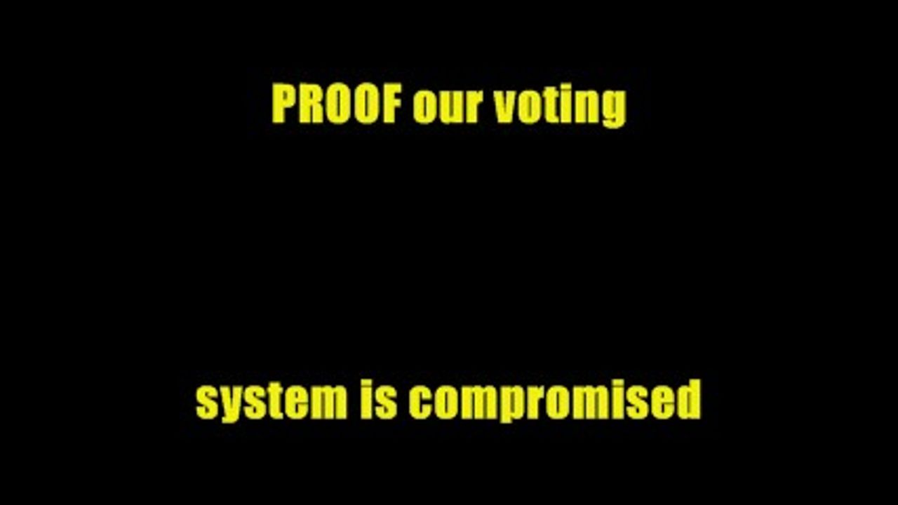 PROOF our voting system is compromised! - Brighteon .com