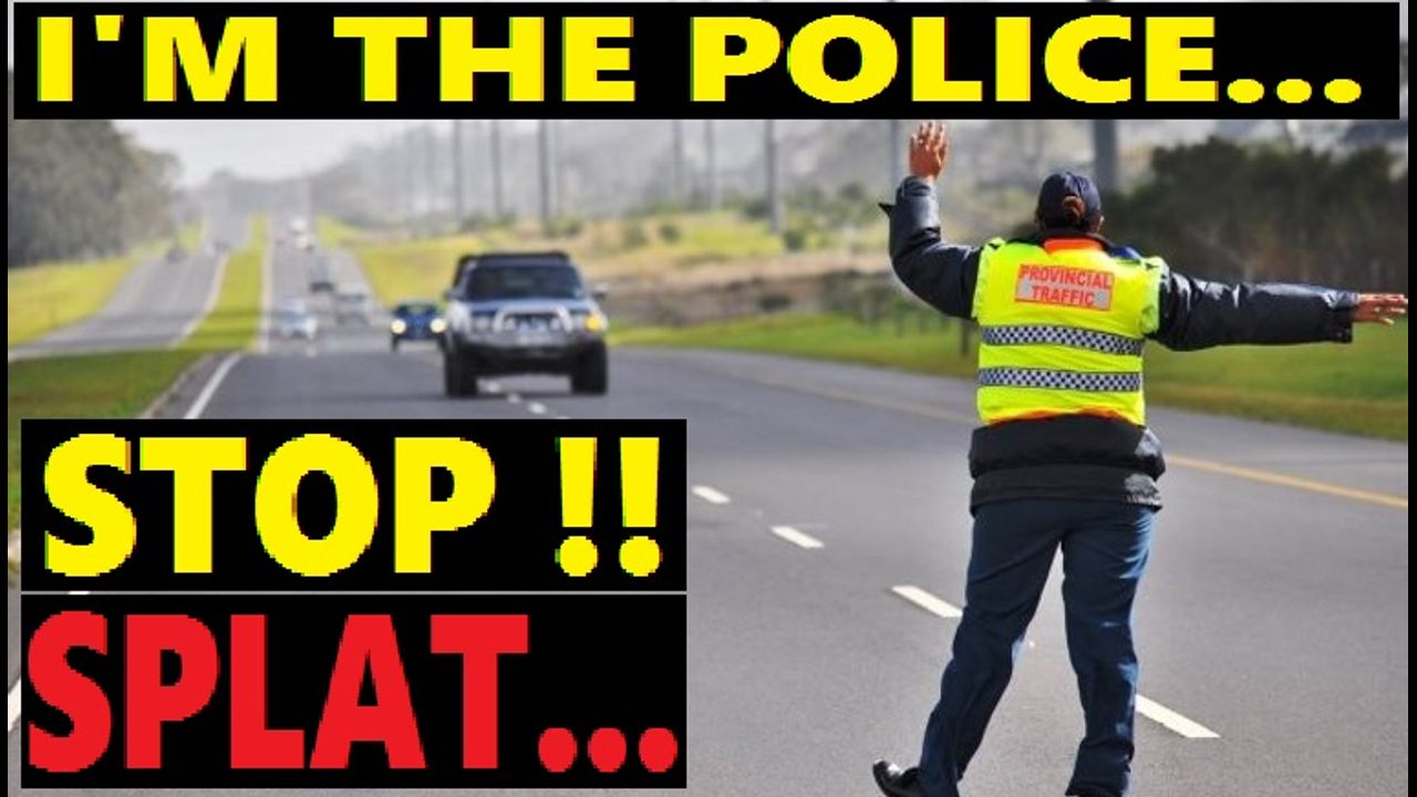 I HERE BY ORDER YOU TO STOP !! SPLAT... - Brighteon.com