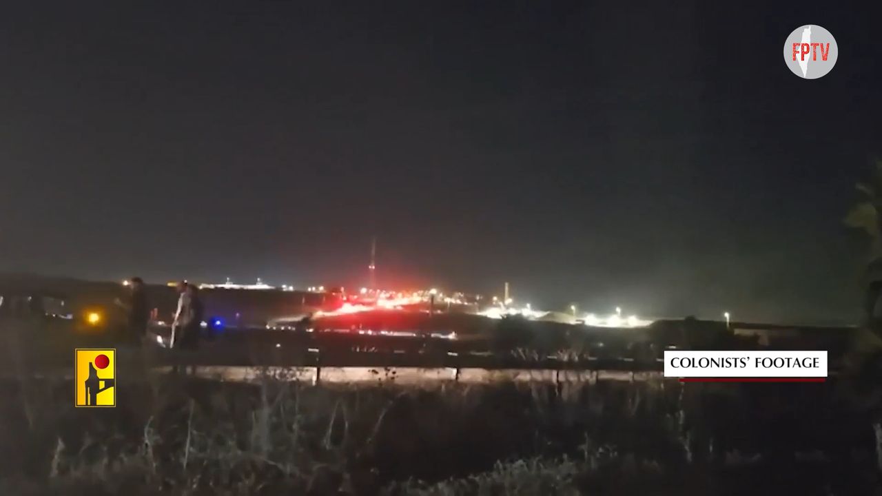 Hizbullah complex operation striking the Zionist Regavim training base ...