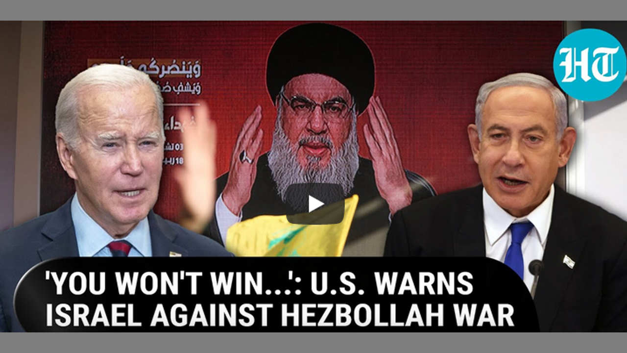 'Israel Won't Win Against Hezbollah': U.S.' Chilling Warning As ...