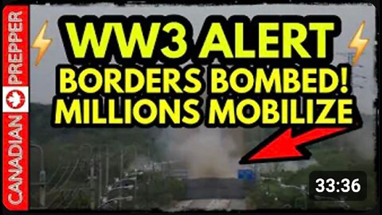 Canadian Prepper, 10.17.24, Thursday, ⚡WW3 ALERT： NORTH KOREA BOMBS ...