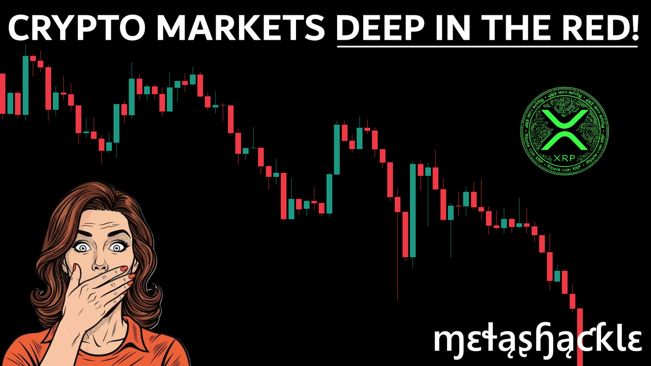 #Crypto Markets Deep in the Red! 🔴 Is the #XRP Bull Run Over? 💥 ...