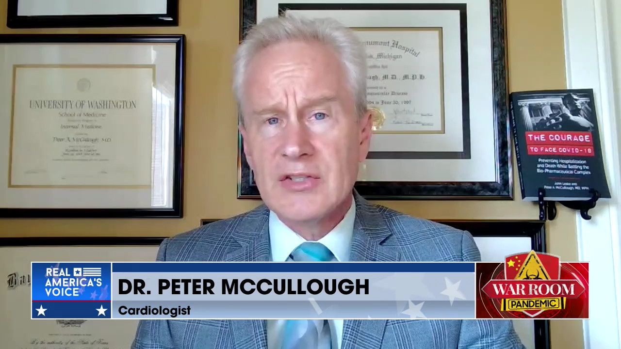 Dr. Peter McCullough: Calls for the Mass Murdering FDA and CDC be ...