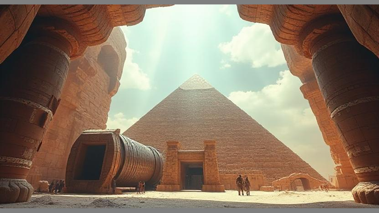 Fallen Angel Technology / Nephilim Architecture Under Giza - LA ...