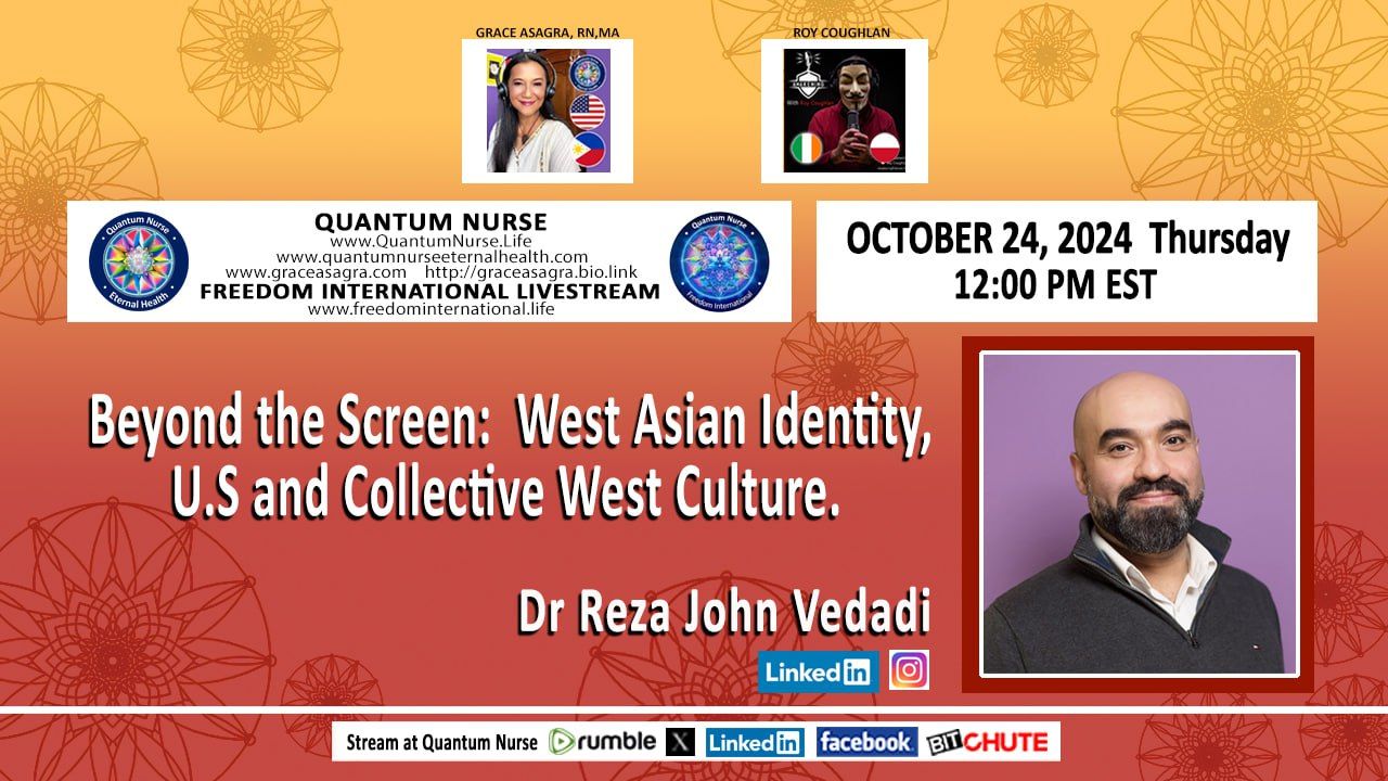 Featured Guest: Dr. Reza John Vedadi -"Beyond the Screen: West Asian ...