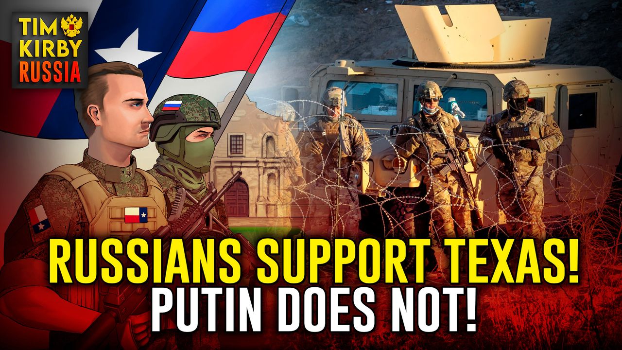 Russians Support Texas! Putin does NOT! - Brighteon.com