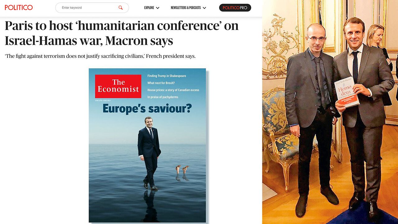 Emmanuel Macron | Emmanuel (God w/ Us), Jean (Gift From God), Michael ...