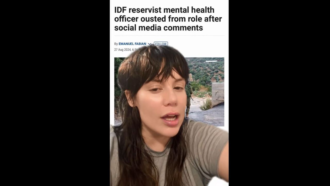 You’ll Never Guess why the IOF Fired this Reservist iamblakeley ...