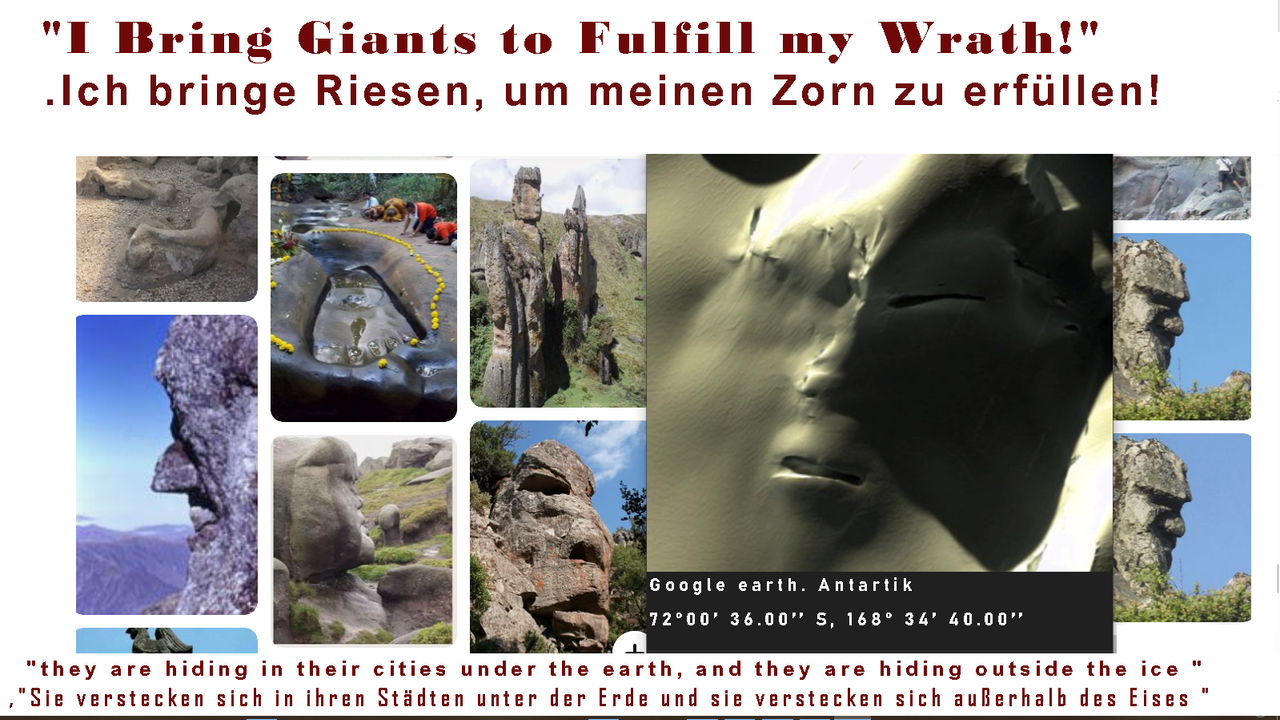 I Bring Giants to Fulfill my Wrath!. Ich bringe Riesen, um meinen Zorn ...