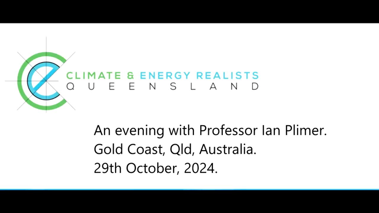 An evening with Professor Ian Plimer. - Brighteon.com