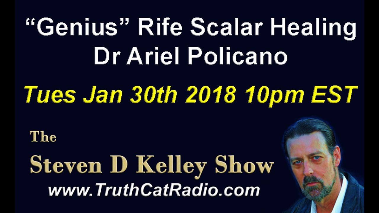 "Genius" RIFE SCALAR HEALING - with Dr. Ariel Policano - Radionics, Scalar Technology, Holograms ...