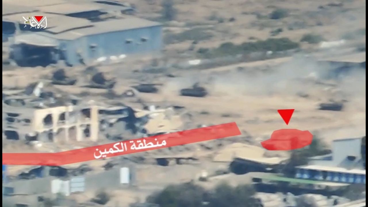 Al-Qassam Brigades targeted two Israeli armored vehicles with 'Shuath ...