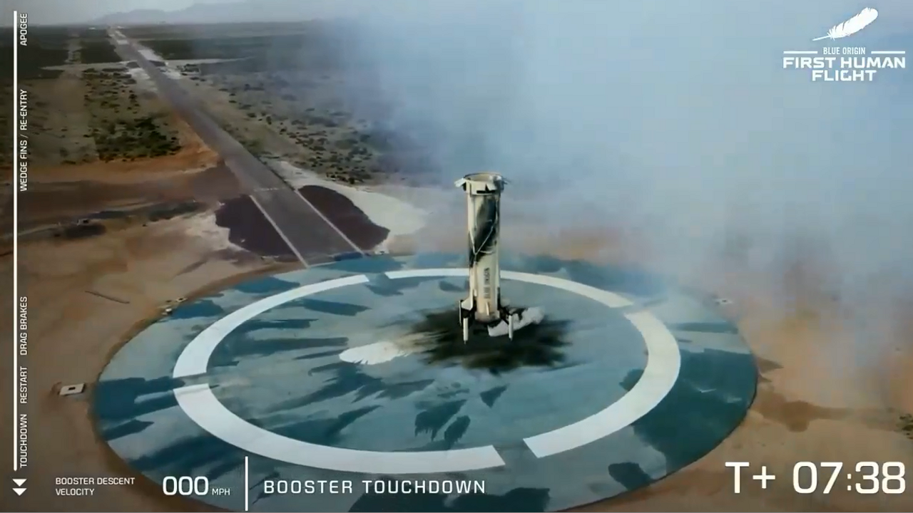 2yrs ago July 20 2021 New Shepard First Human Flight Jeff Bezos Blue ...