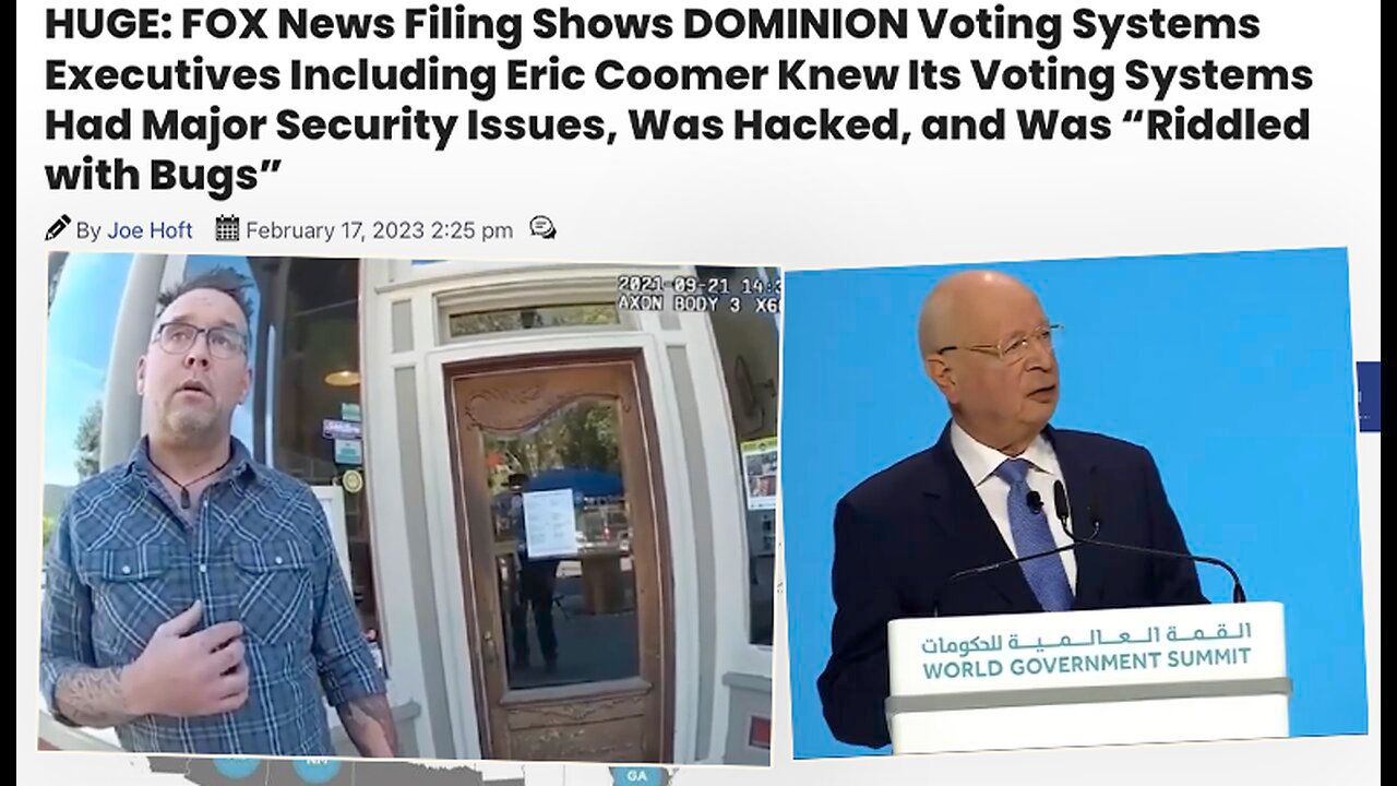 Eric Coomer | FOX Filing Shows DOMINION Voting Systems Executives ...